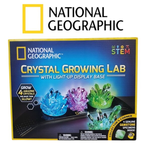National Geographic | Toys | New National Geographic Light Up Crystal ...